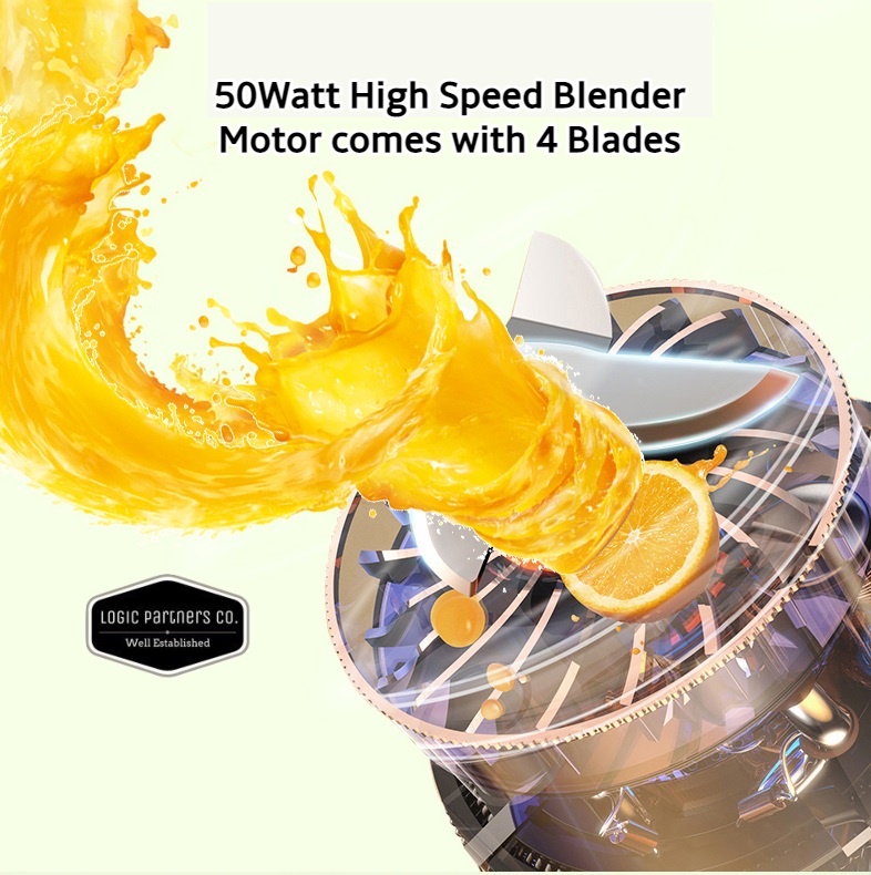 Portable Blender Wireless Magnetic Charging USB Mini Fruit Juice BPA ...