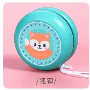 Kids Woodens yo-yo Animals Woodens yoyo Cute wooden yo-yo for kids with ...
