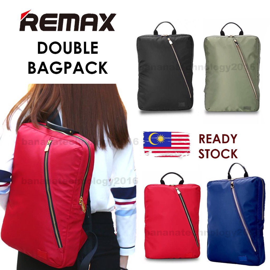 Original Remax Double 526 Backpack bag for Laptops & Outings Laptop Bag ...
