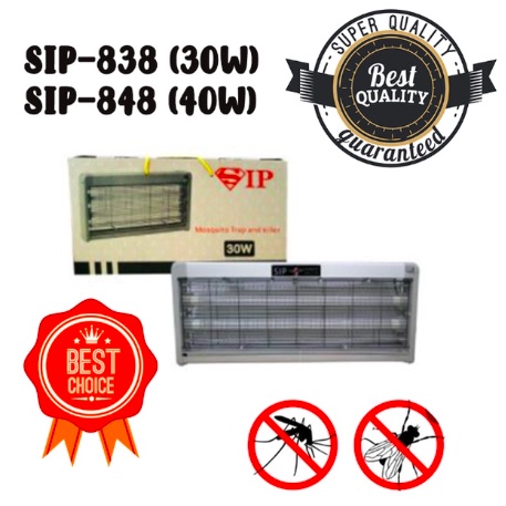 SIP-838/848 2X15W/2X20W Electric Pest Killer 30W / 40W UV Lamp Flying ...