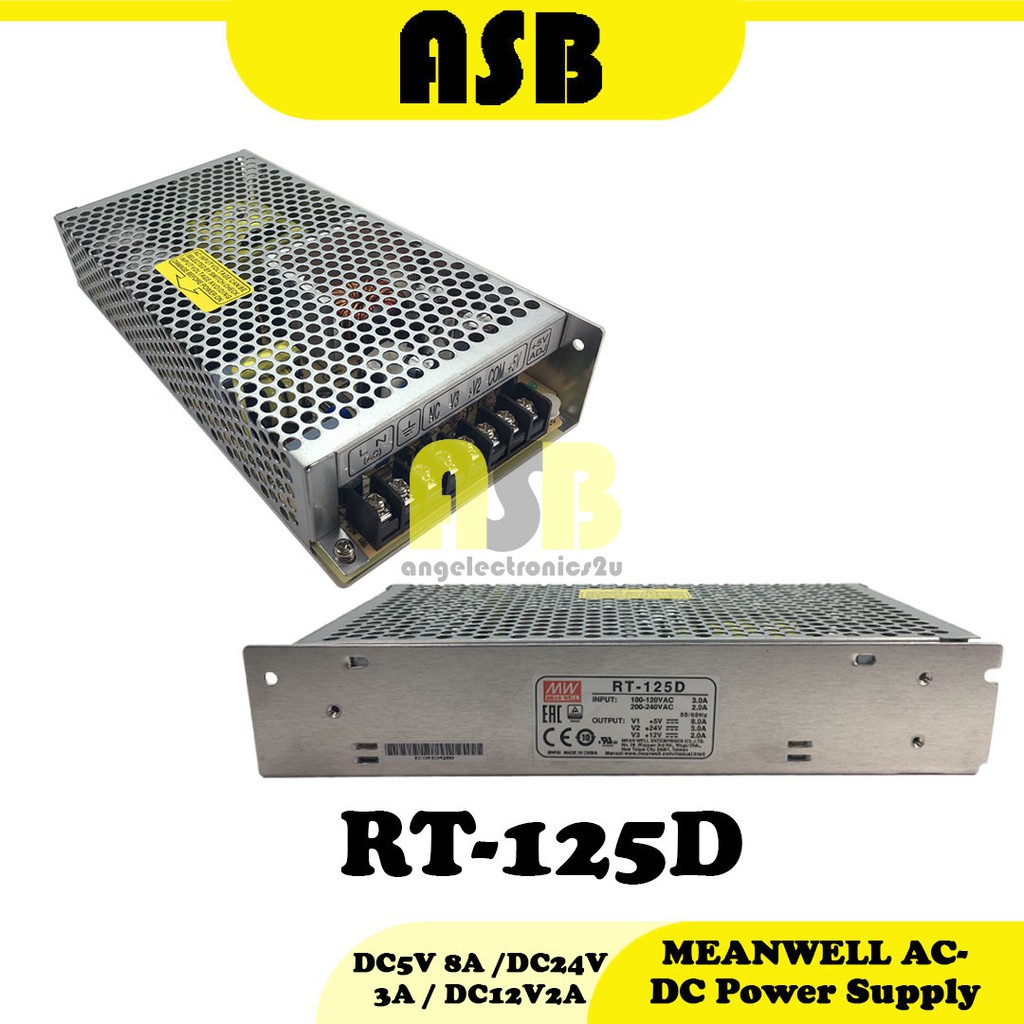 MEANWELL Switching Power Supply DC ( 5V / 12V / 15V / -15V / 24V ) ( 0 ...