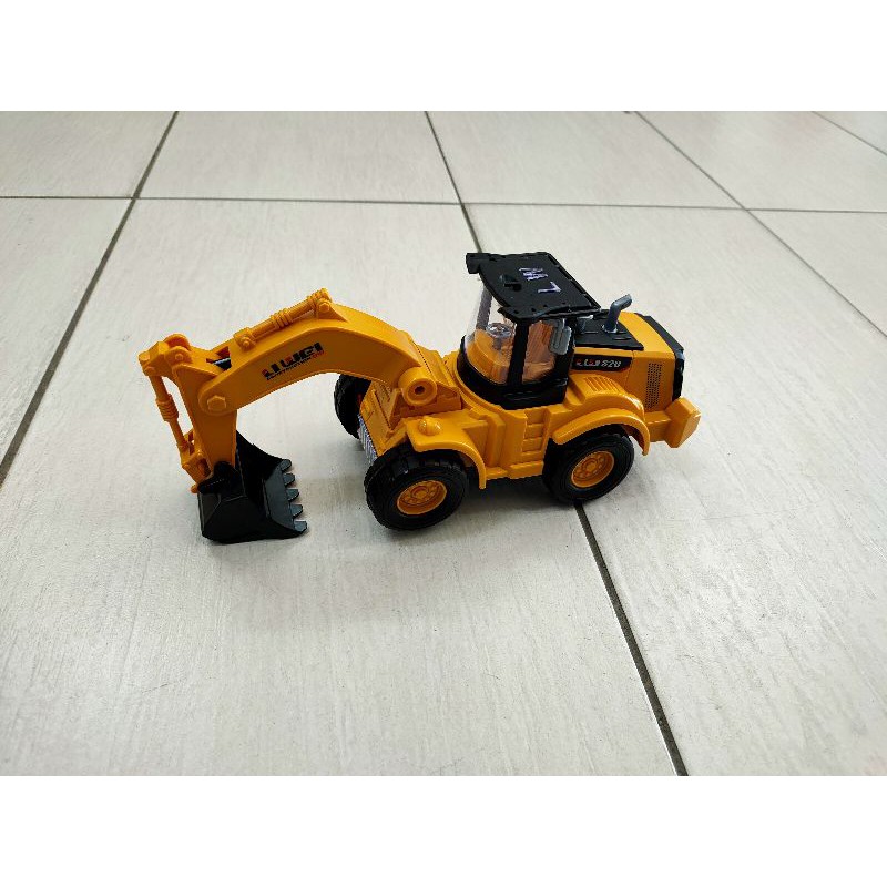 jengkaut backhoe muzik berlampu jcb jengkaut excavator kapal korek ...