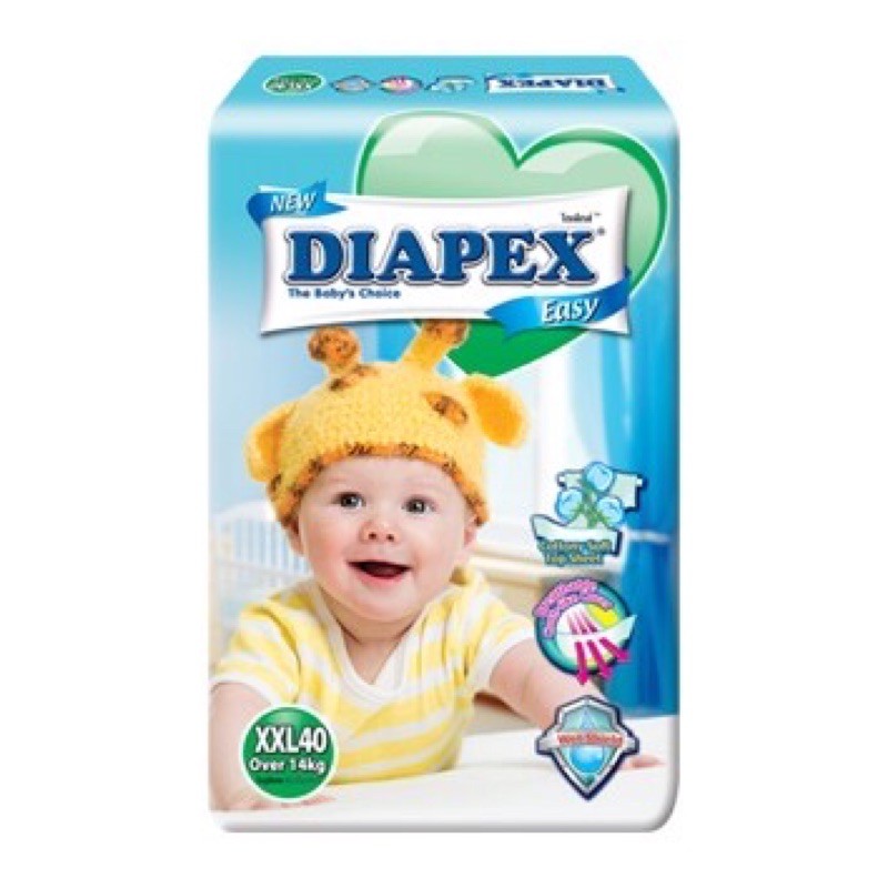 DIAPEX MEGA TAPE DIAPERS (S,M,L,XL,XXL) | Shopee Malaysia