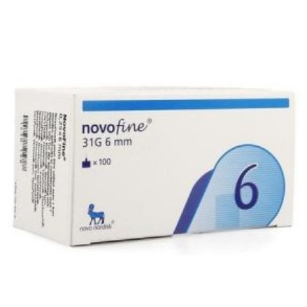 NOVOFINE INSULIN PEN NEEDLES 31G 6MM 100'S (EXP:04/2028) | Shopee Malaysia
