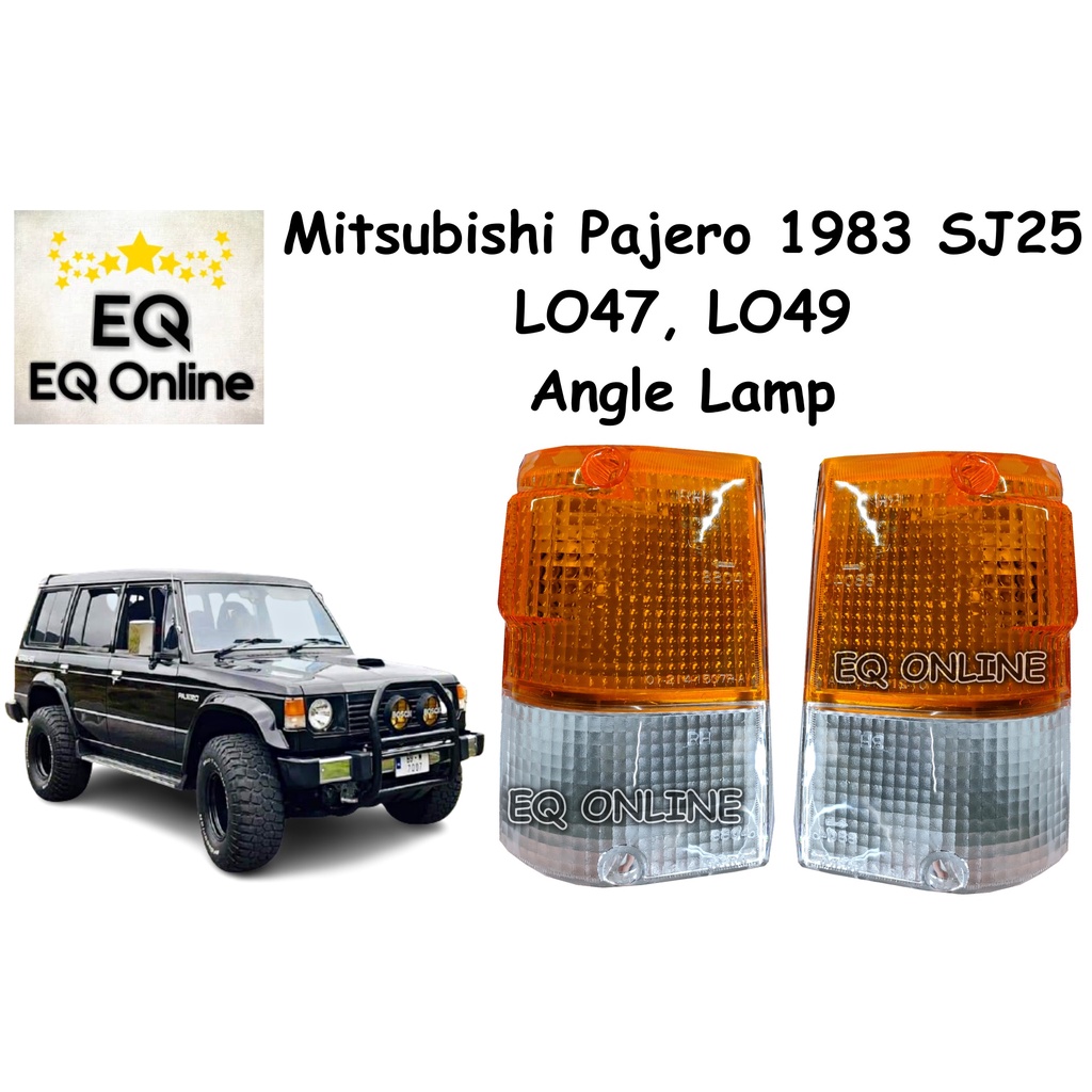 Mitsubishi Pajero 1983 SJ25 LO47 LO49 L047 L049 (Angle, Parking, Corner ...
