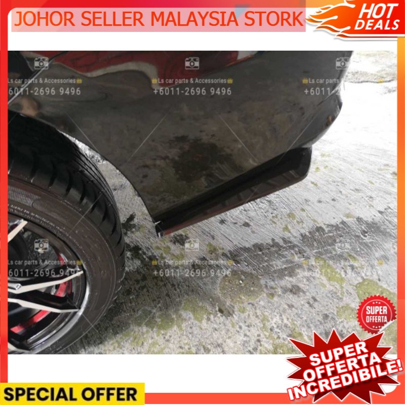Body Kit Angle Wing Estima Bezza City Vios Civic Rear Diffuser Splitter ...