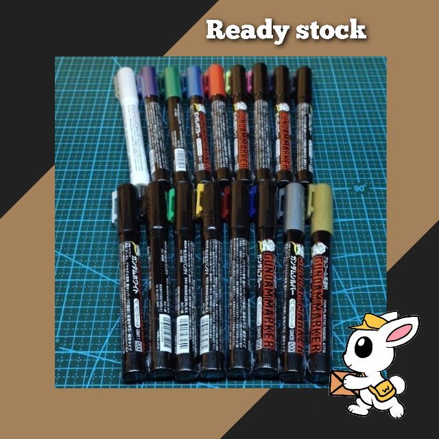 [Ready stock] Mr Hobby Gundam Marker Color Plastic Model Kit Tool Tools ...