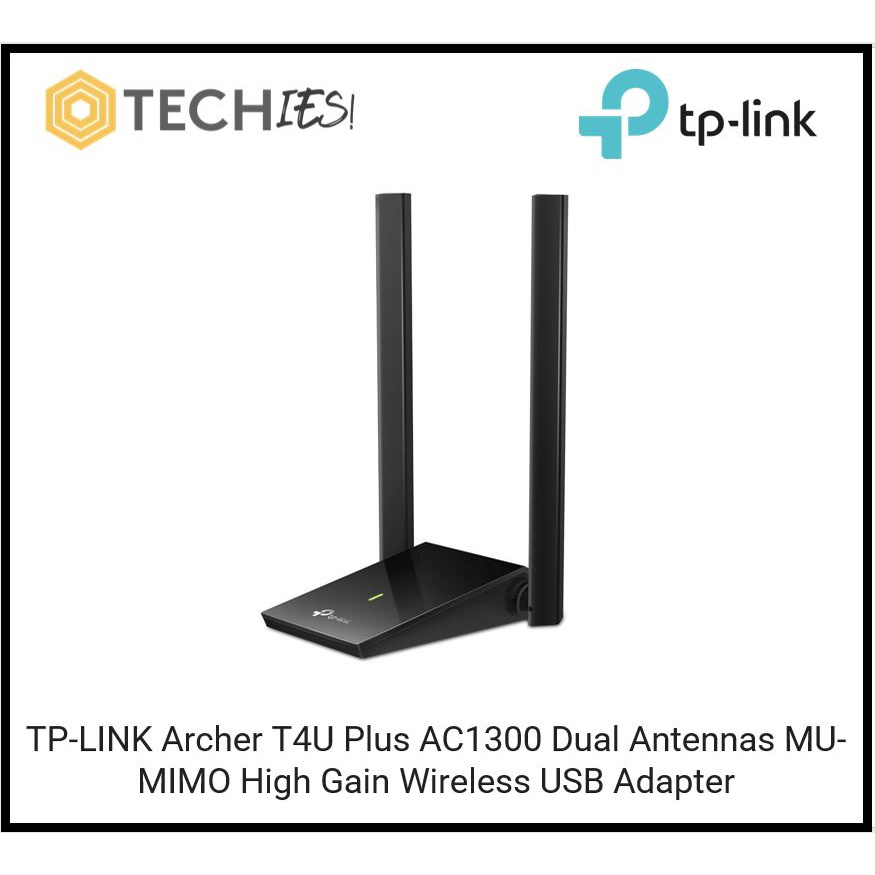 TP-Link Archer T4U Plus AC1300 Dual Antennas MU-MIMO High Gain Wireless ...