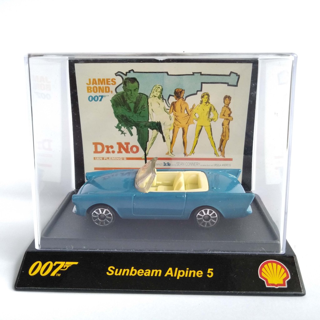 Shell 007 James Bond Car Aston Martin DB5 Sunbeam Alpine Limited ...