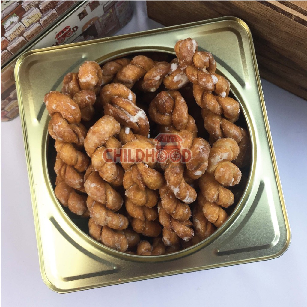 Childhood Malaysia🔥 Biscuit Big Plait / Biskut Tali Mafa Sugar Coated ...