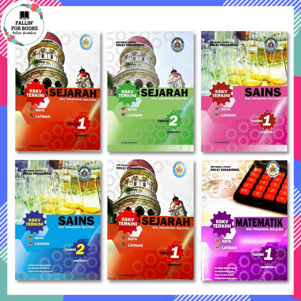 [Siri Modul Latihan Kolej Vokasional] Sejarah, Sains, Matematik | Koperasi KKKGLM Malaysia ...