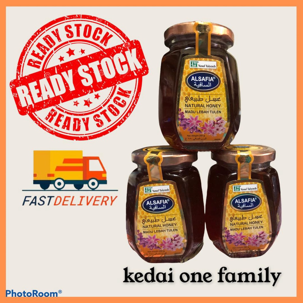 Madu Asli Al Safia Natural Honey Original 250g | Shopee Malaysia