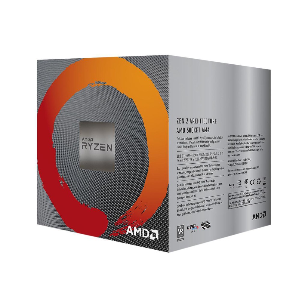 READY STOCK NEW AMD Ryzen 5 3600 - AM4 CPU 6 CORE 12 THREADS CPU ONLY ...