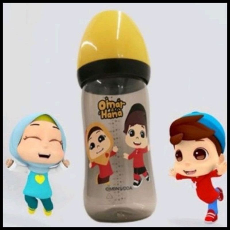 Botol Susu Omar & Hana Yellow 12oz | Shopee Malaysia