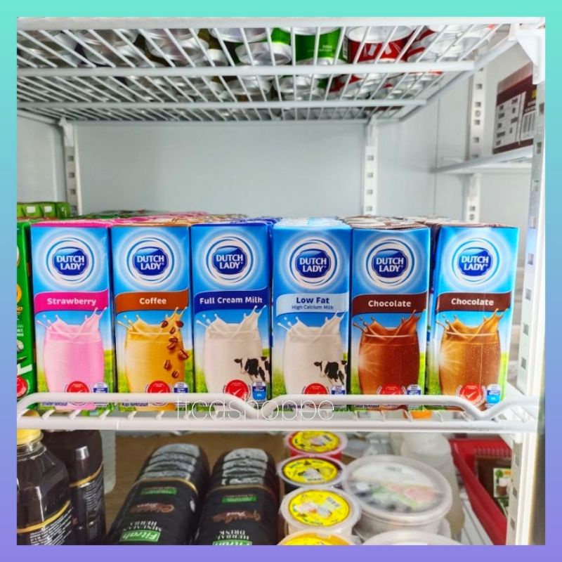 DUTCH LADY UHT KOTAK ( STRAWBERRY , COFFEE , FULL CREAM MILK , LOW FAT ...