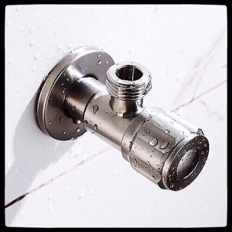 SUS 304 STAINLESS STEEL ANGLE VALVE KITCHEN BATHRROM QUARTER TURN ANGLE ...