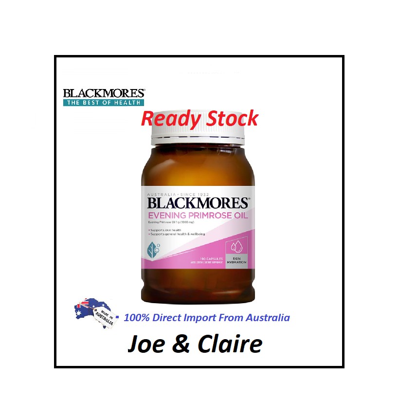 [Ready Stock EXP: 01/2023yr] Blackmores Evening Primrose Oil EPO ( 190 ...