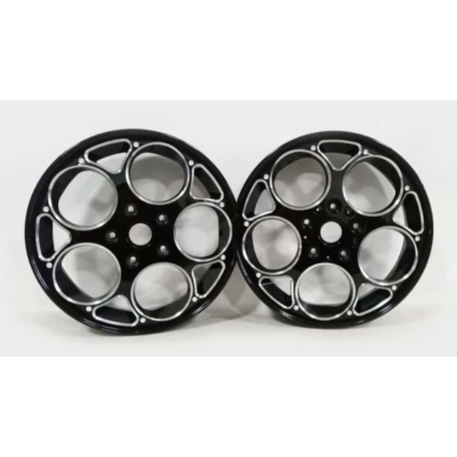 Vespa rim CNC tubeless alloy 3.00-12 inch/pair | Shopee Malaysia