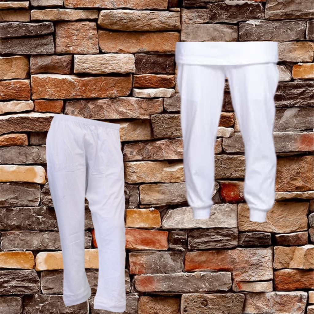 SELUAR PUTIH WANITA (COTTON) | Shopee Malaysia