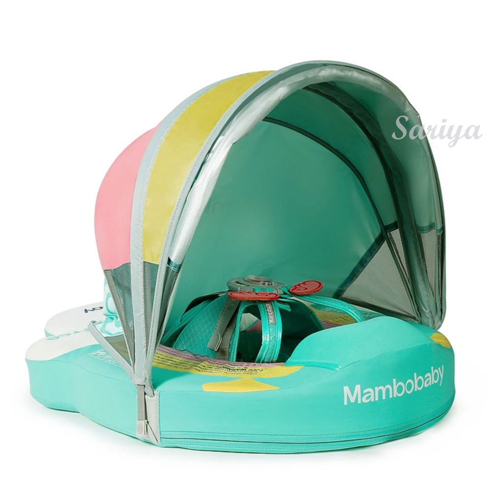 Mambobaby * New Model 2022 * Baby Swimming Life Jacket With Sun Visor ...