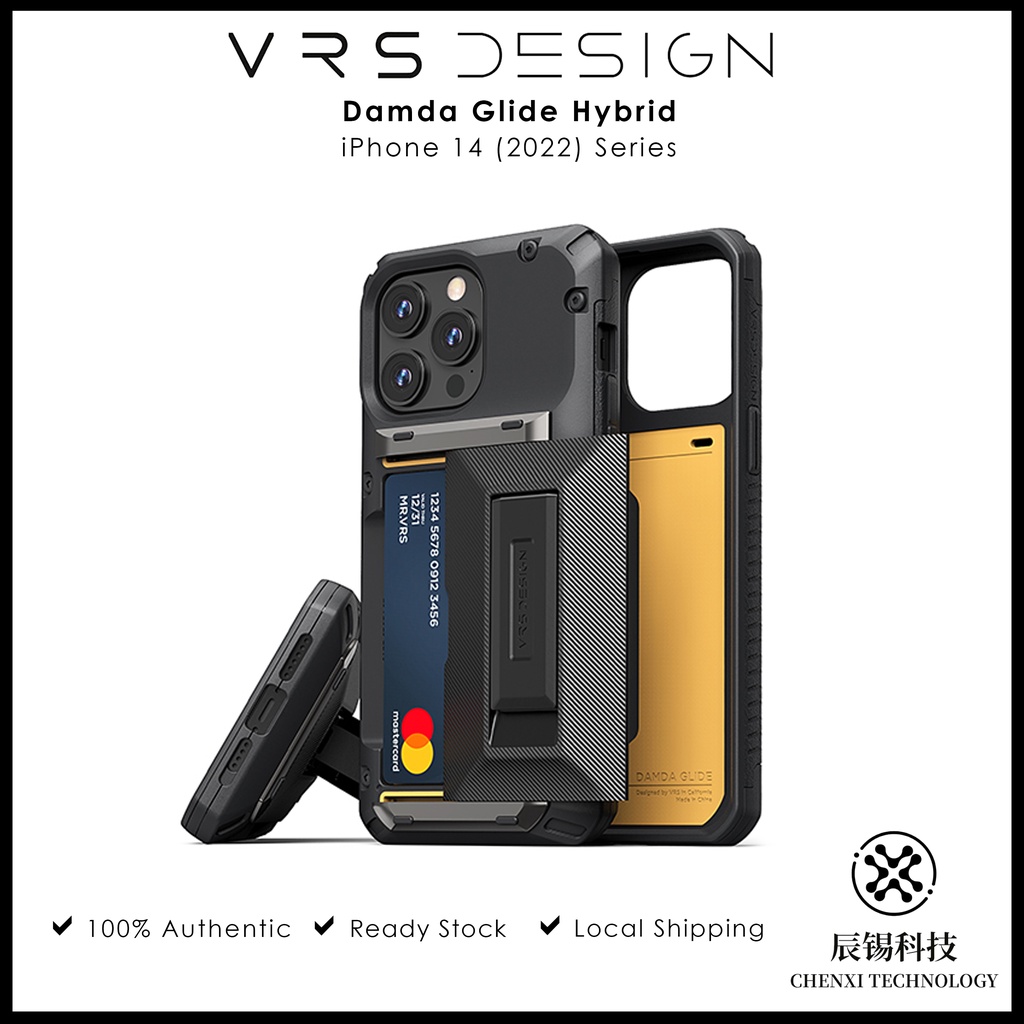 VRS Design Damda Glide Hybrid Case For iPhone 14 (2022) Series | Shopee ...