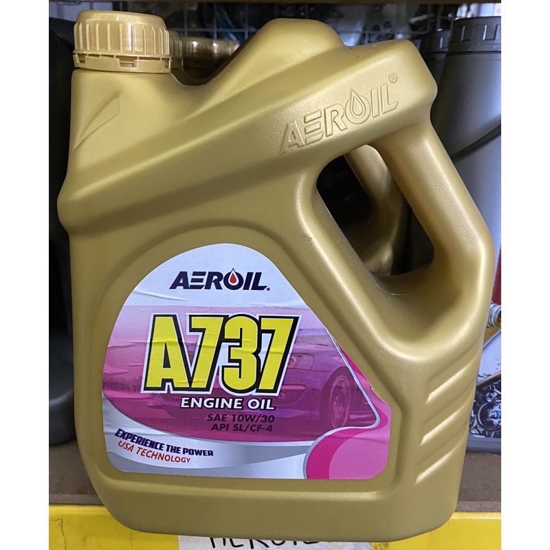 AEROIL A737 ENGINE OIL SAE10/30W 4L | Shopee Malaysia