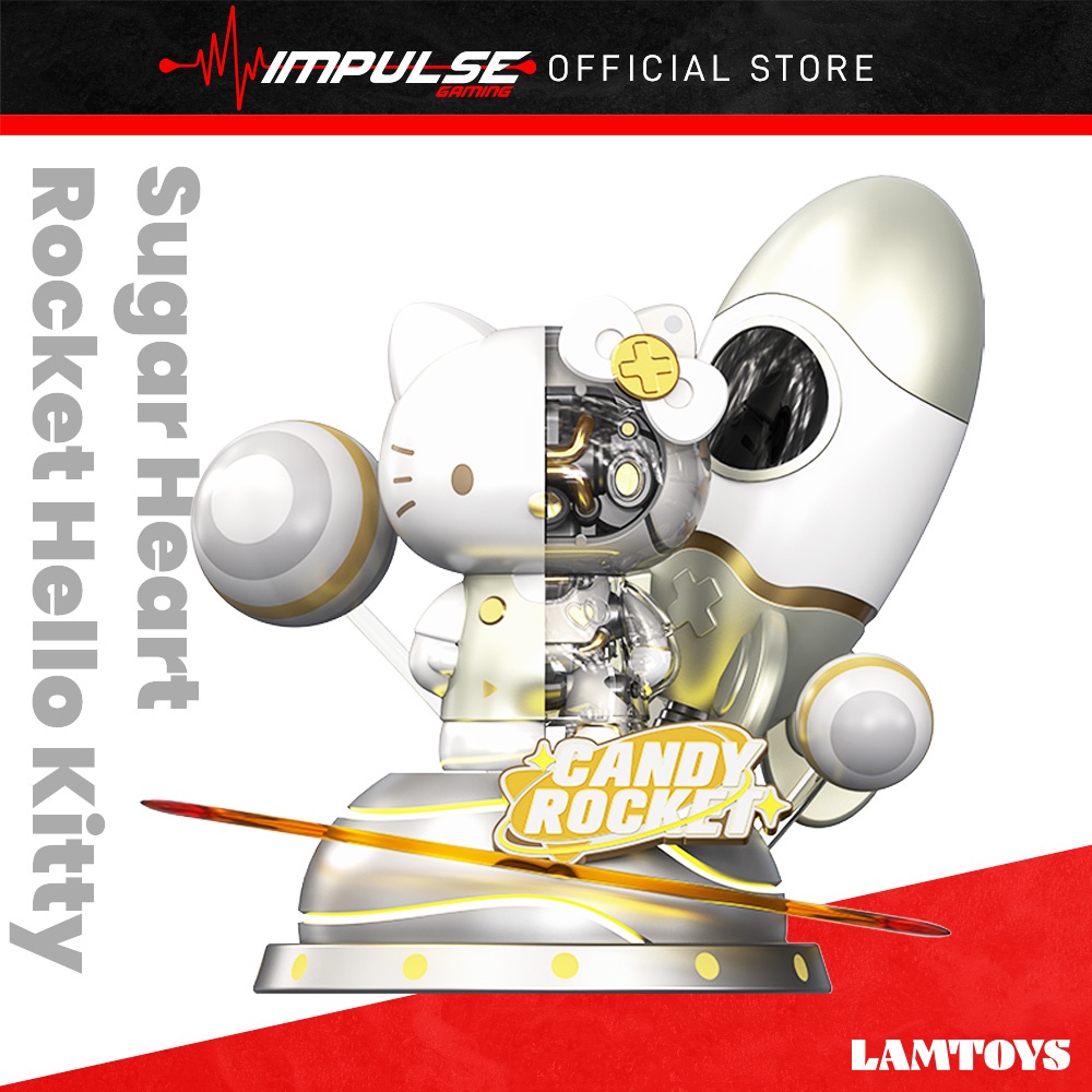 Lamtoys Figurines Hello Kitty - 2022 Sugar Heart Candy Rocket | Shopee ...
