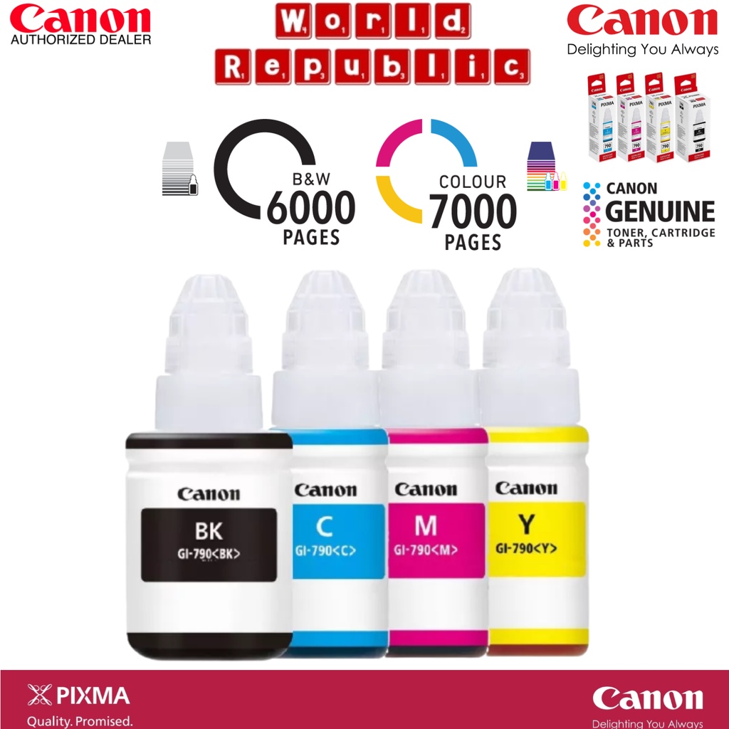 Canon Printer Wireless PIXMA G3010 - Complete set with original ink for ...