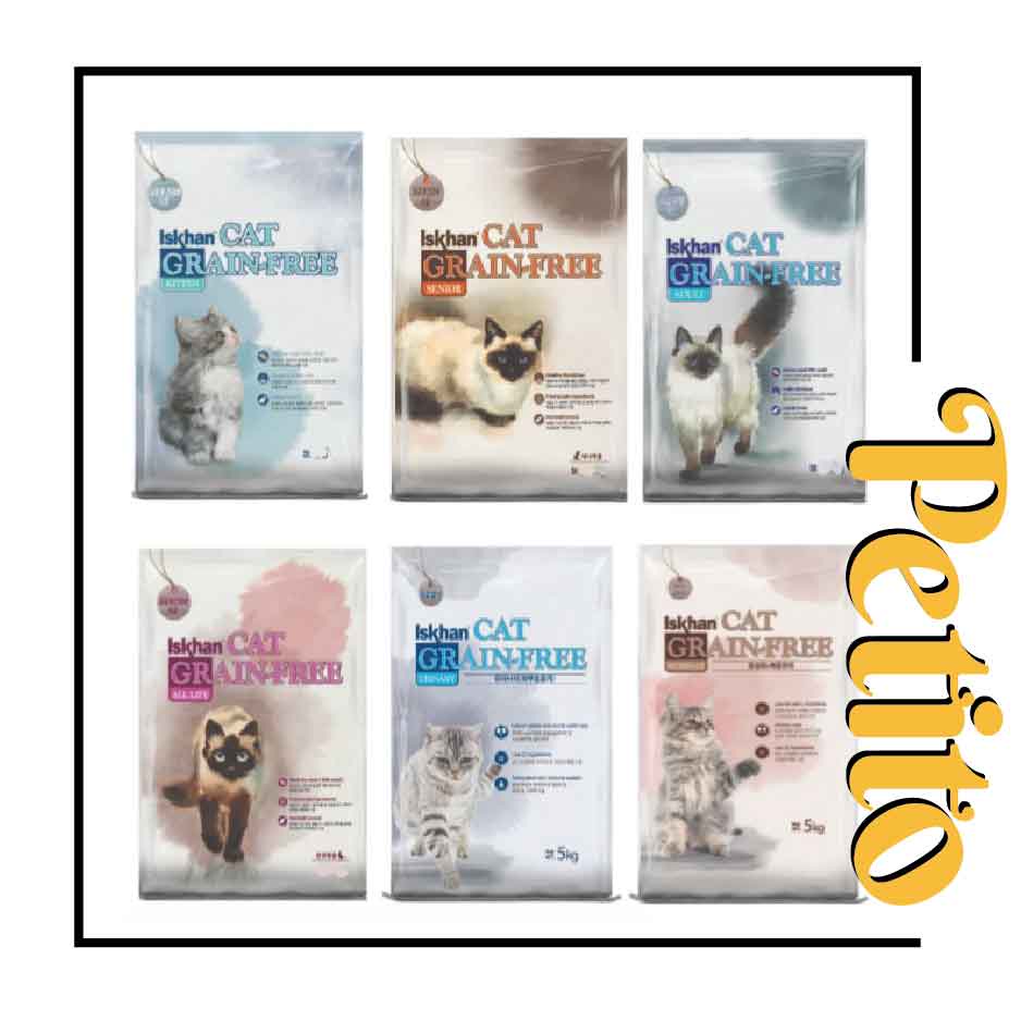 Iskhan Cat Grain Free Food 6.5kg / 5kg - (Kitten, Adult, Senior ...