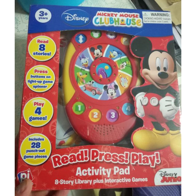 Disney Clubhouse - Activity Pad | Shopee Malaysia