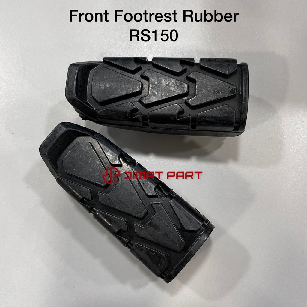HONDA RS150 RS150R V1 / V2 FRONT FOOTREST RUBBER 1 SET MAIN STEP RUBBER ...