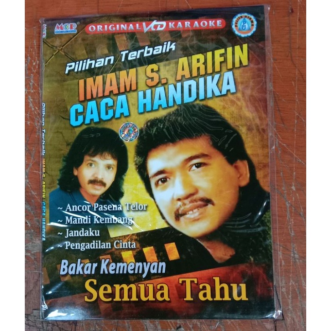 Original Vcd cassette of Imam s & Caca Handika's dangdut songs | Shopee ...