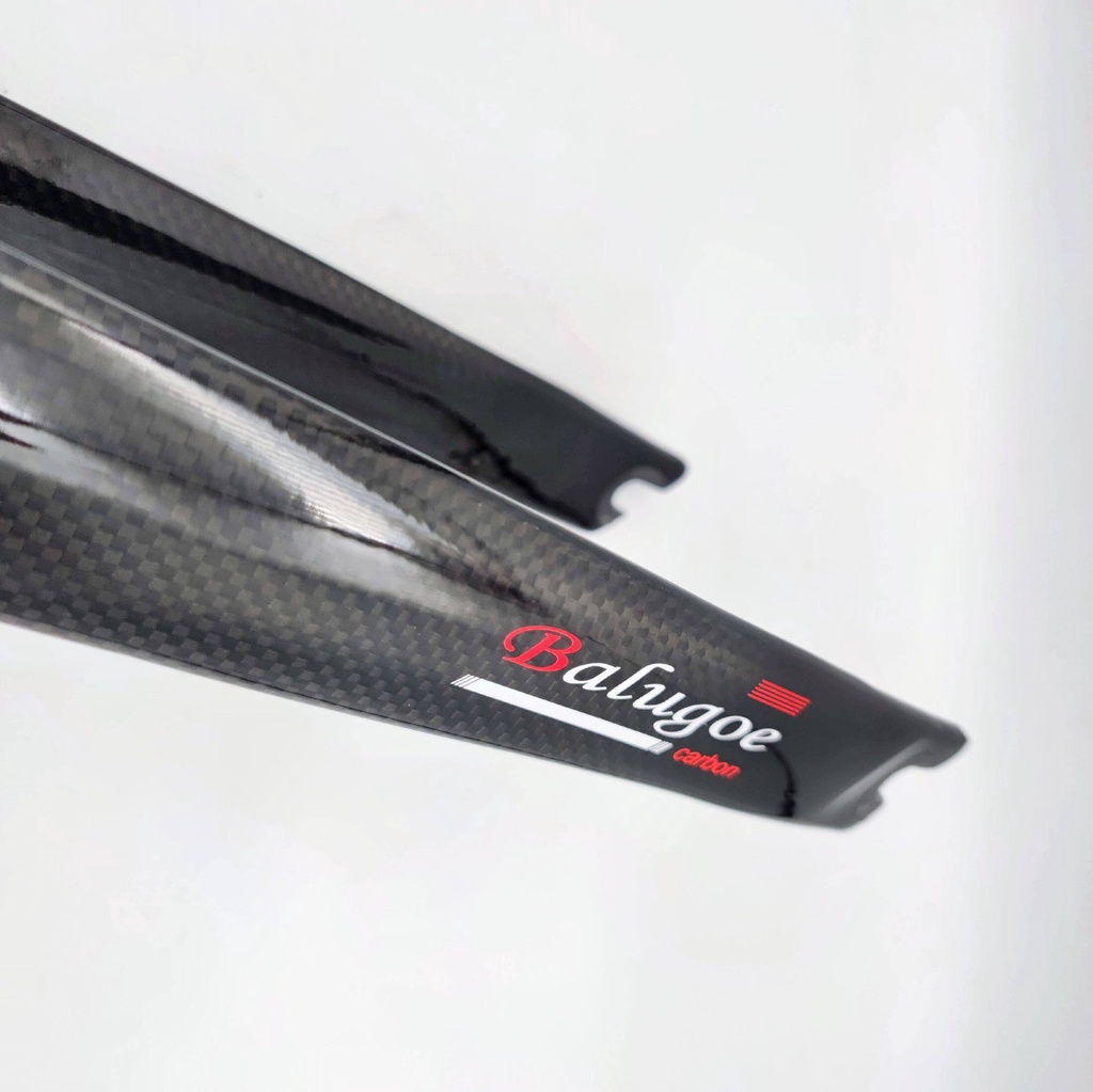 BALUGOE all carbon fibre road bike front fork Carbon fibre hard fork ...