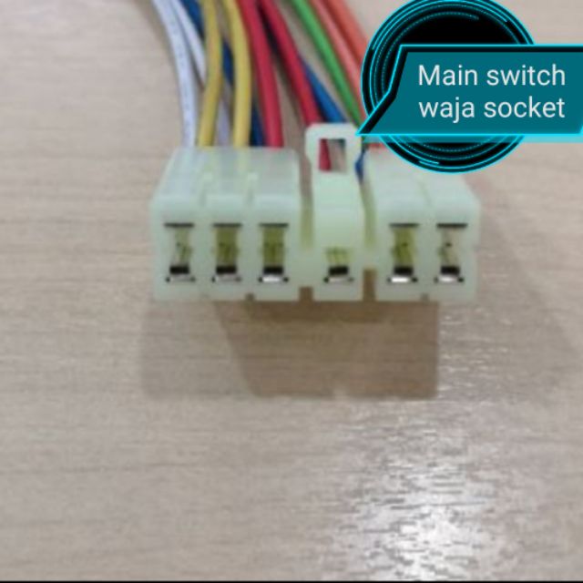 Waja/Gen2 Main Power Window Switch Wire Harness Socket Connector (OEM ...