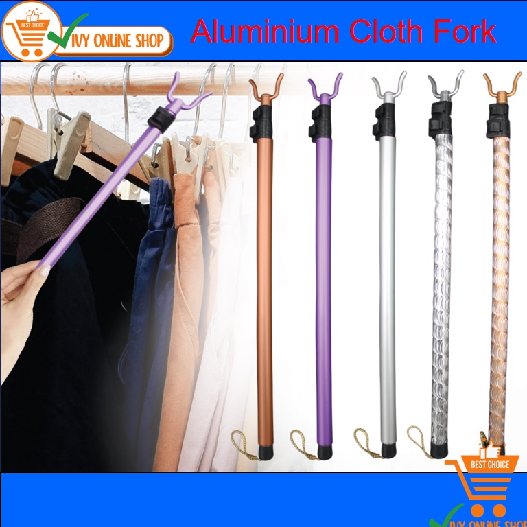 Aluminum Clothes Fork / Cangkuk baju | Shopee Malaysia