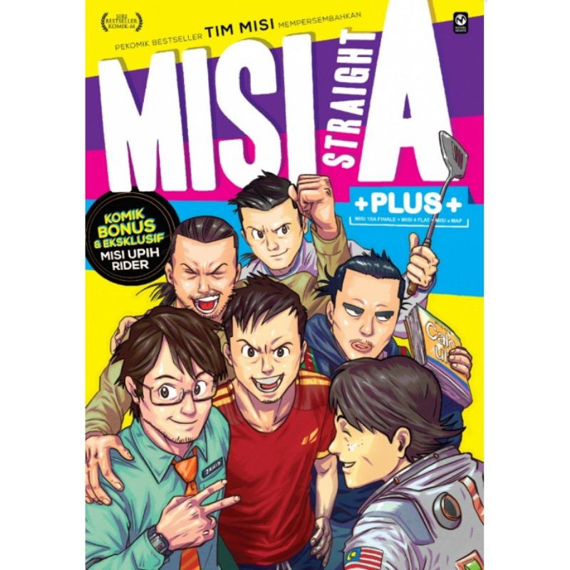 (FULL COLOUR) Komik Misi Straight A Plus : Himpunan Komim Misi 10A ...