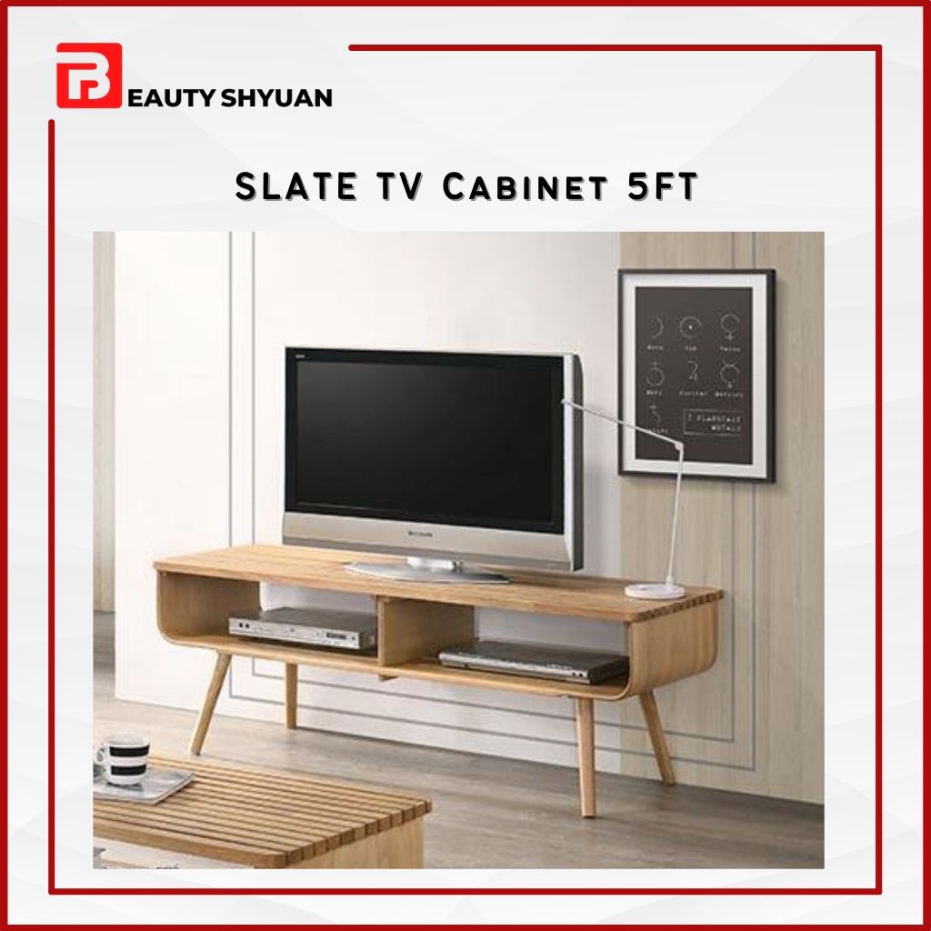 SLATE 5FT TV Cabinet 5FT TV Rack TV Cabinet Modern TV Console Cabinet ...