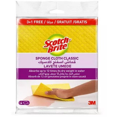 3M Scotch-Brite CLASSIC Sponge Cloth - Cellulose Cloth - Kitchen Cloth ...