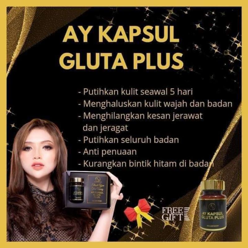 💥AY CAPSULE GLUTA PLUS CAPSULE PUTIH 100% ORIGINAL HQ💥 | Shopee Malaysia