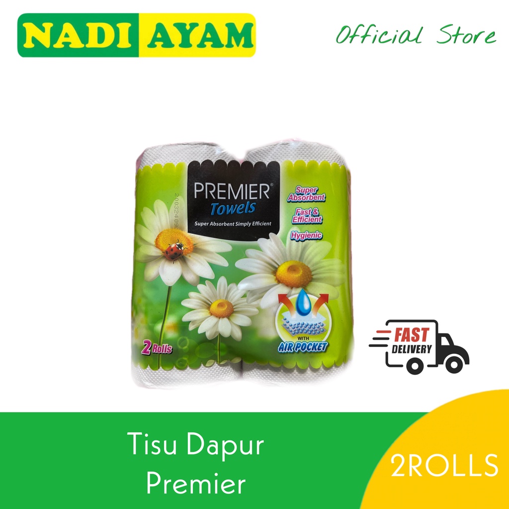 Tisu Dapur Premier (2 ROLLS) | Shopee Malaysia