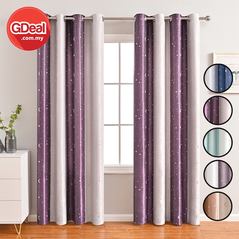GDeal Living Room Curtains Sunscreen UV Protection High Precision Full ...