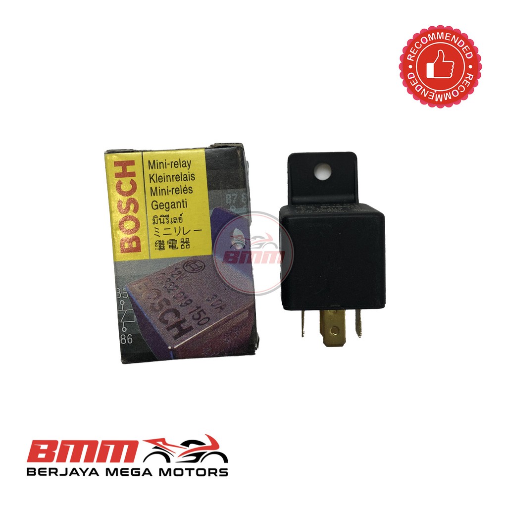 Universal Bosch Horn 5 PIN Mini Relay 12v 30A | Shopee Malaysia