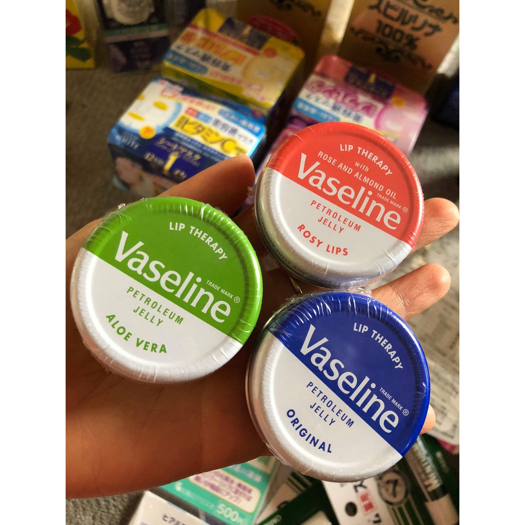 Vaseline lip balm (3 flavors) | Shopee Malaysia