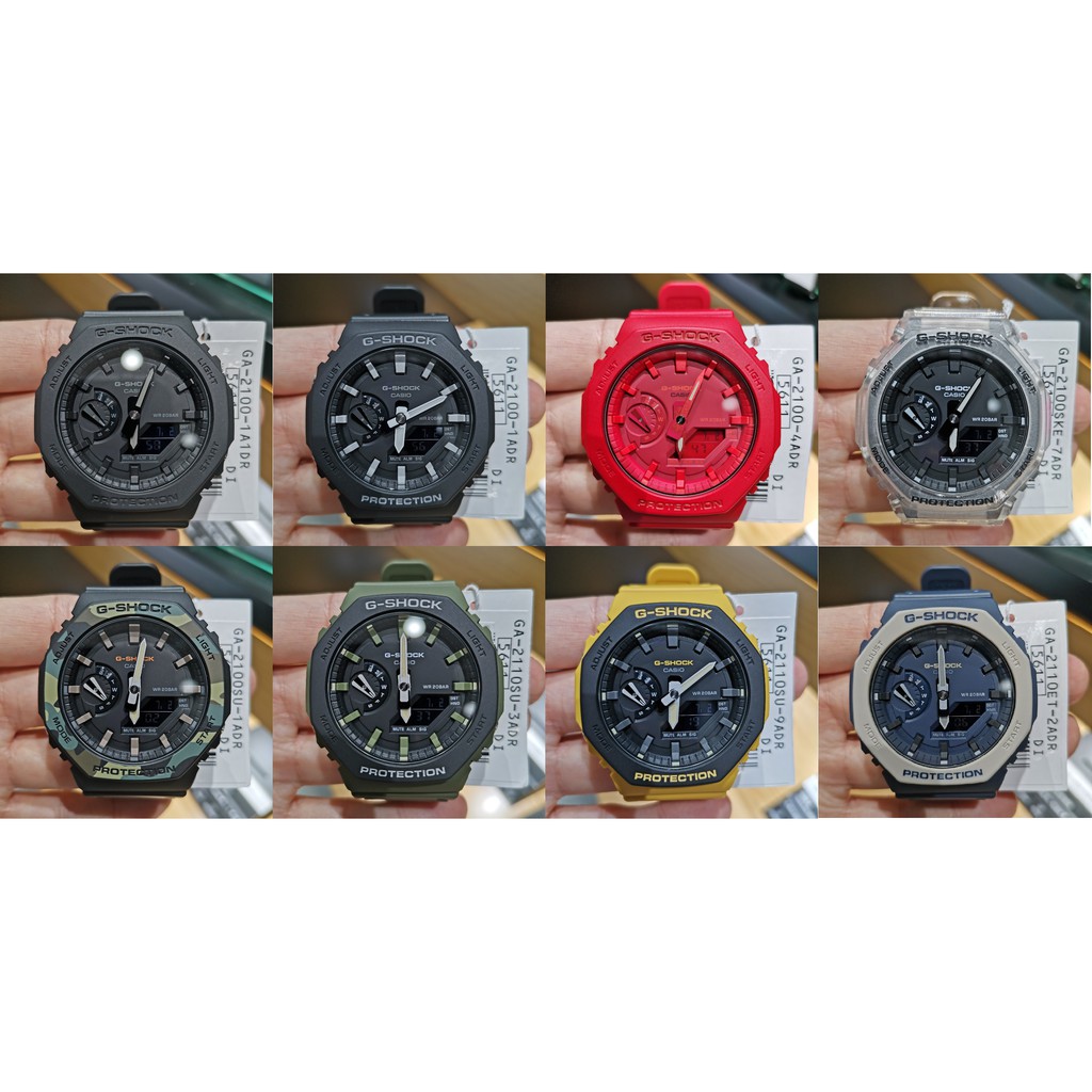 CASIO G-Shock @ Carbon Core Guard Structure GA-2100/2100ET/2100HC ...