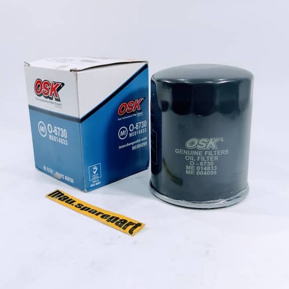 OSK OIL FILTER ISUZU TROOPER O/F ME014833/ME004099 (O-6730) | Shopee ...