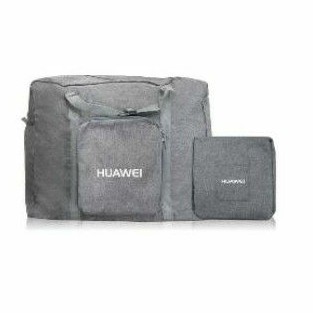 💯 Huawei Foldable Travel Bag - Grey | Shopee Malaysia