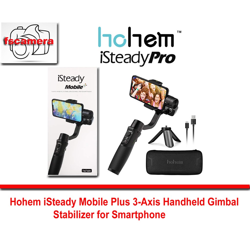 Hohem iSteady Mobile Plus Smartphone Gimbal Stabilizer 3-Axis Handheld ...