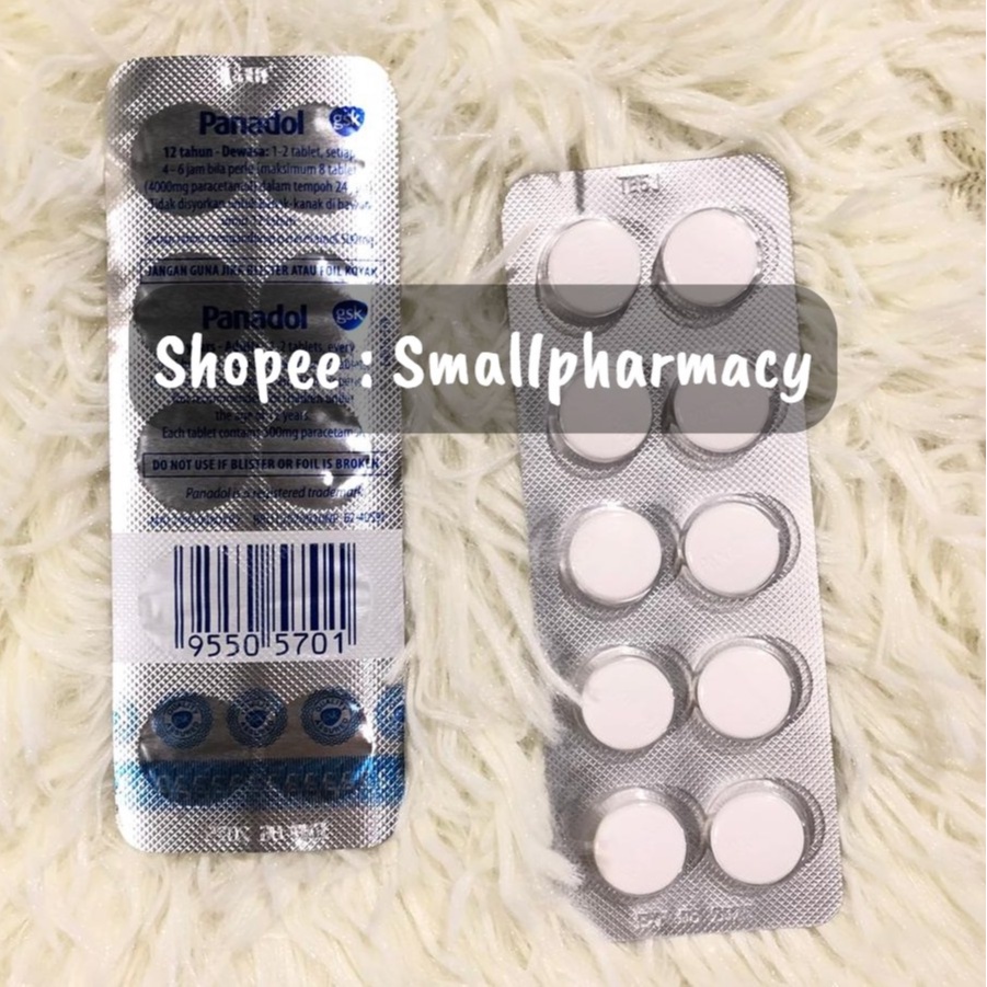 Panadol 500mg Regular Round Coated (10 Tablets x 1 Blisters) | Shopee ...