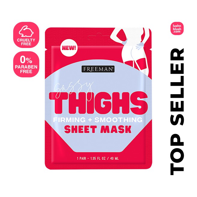 Freeman Beauty Sassy Thighs Firming + Smoothing Body Sheet Mask 40ml ...