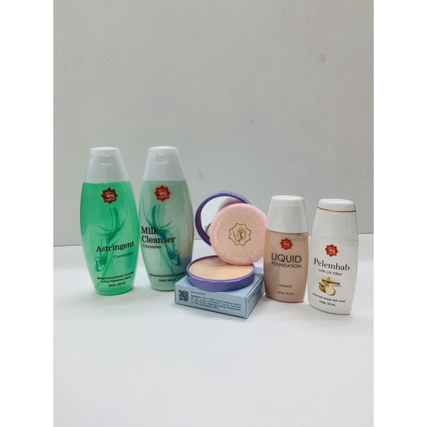 Viva Cosmetic Package 5 in 1 (Milk Cleanser, Face Tonic, Jicama ...